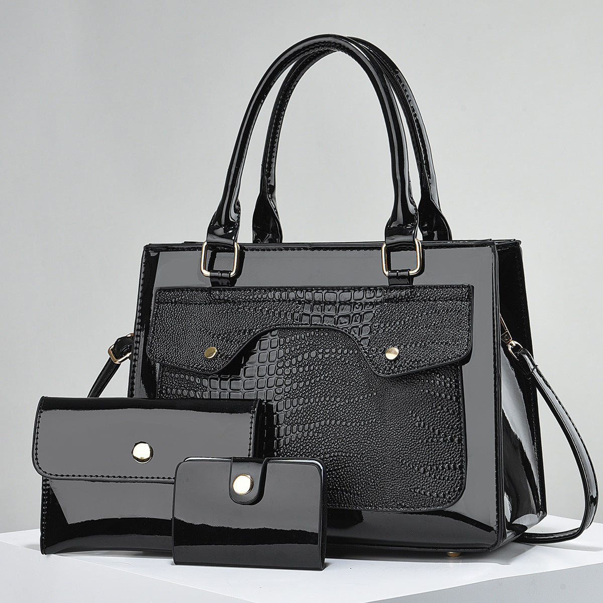 Shine 3-Piece Handbag Set – Addis Outfits